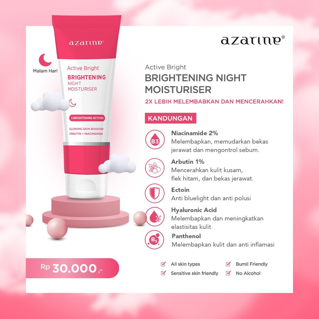 Dapatkan Kulit Cerah Bebas Kusam dengan Rangkaian Produk Azarine Active ...