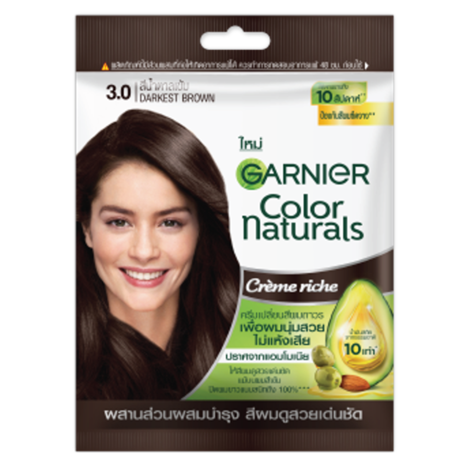 Kem Nhuộm Tóc Màu Tự Nhiên Garnier Color Naturals Hair Color 30g | Sociolla
