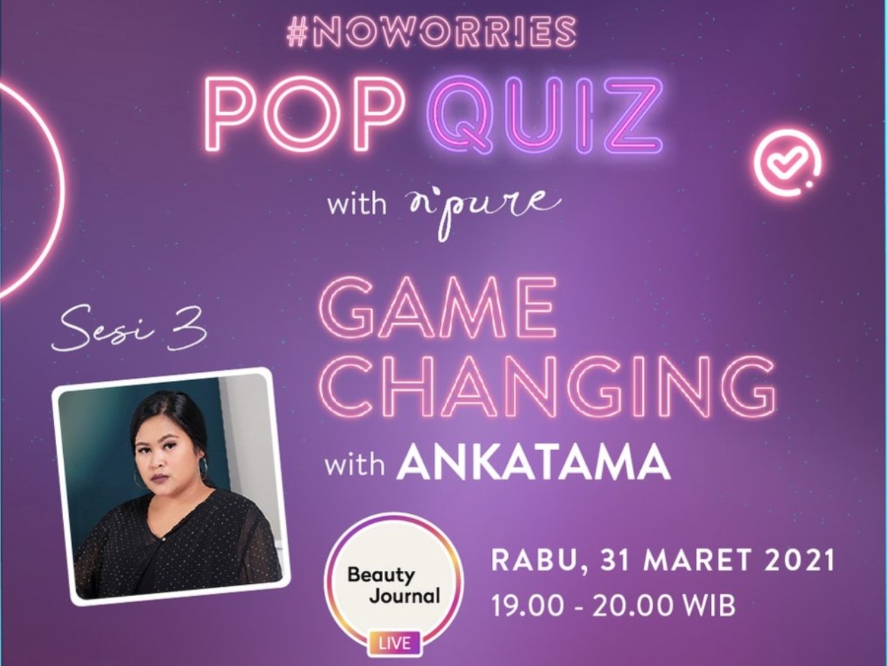 #NoWorries Pop Quiz: Penuh Keseruan dan Antusiasme Peserta dalam Mendapatkan Special # ...