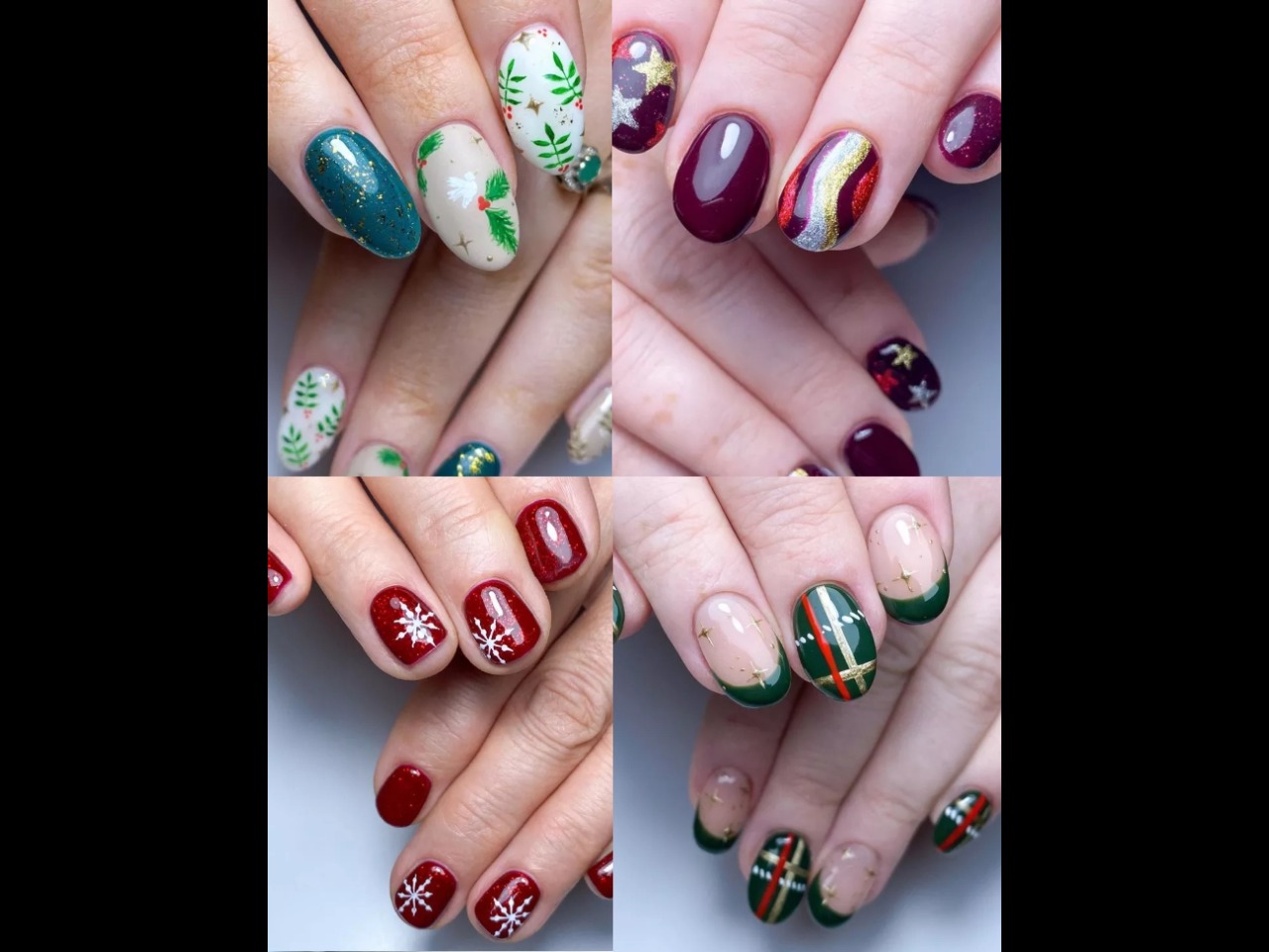 10 Inspirasi Elegant Christmas Nails untuk Tampil Cantik di Momen Natal ...