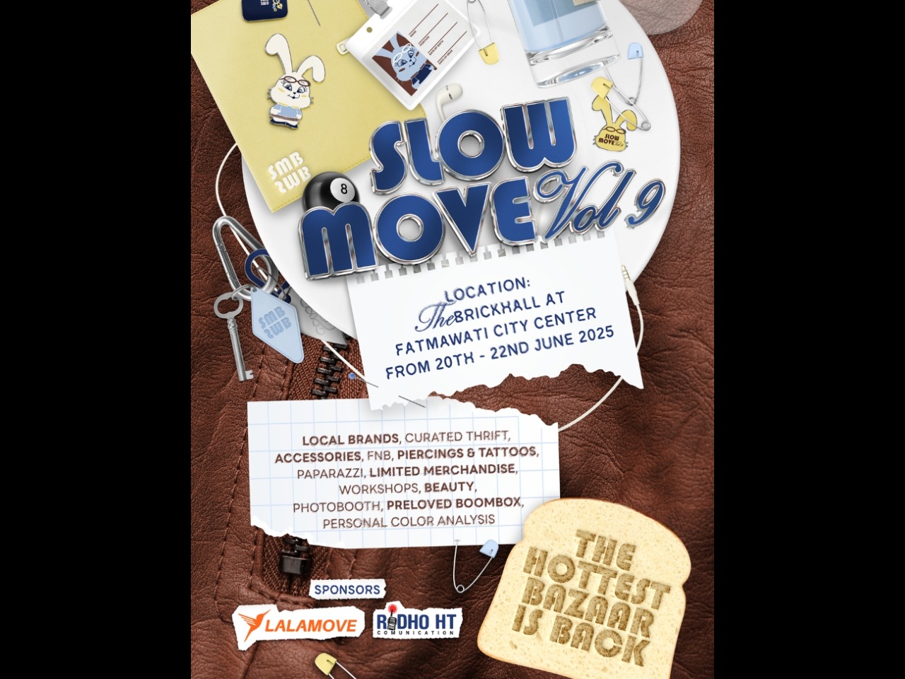 Slow Move Bazaar Vol.9 Segera Hadir, Ada Bag Charm hingga Matcha ...