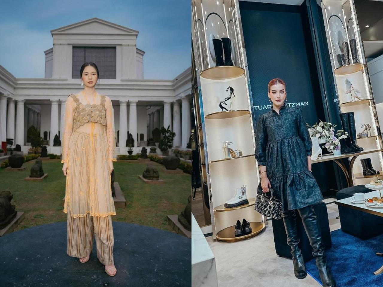 Intip Mix & Match Sepatu Desainer Stuart Weitzman ala Nagita Slavina ...