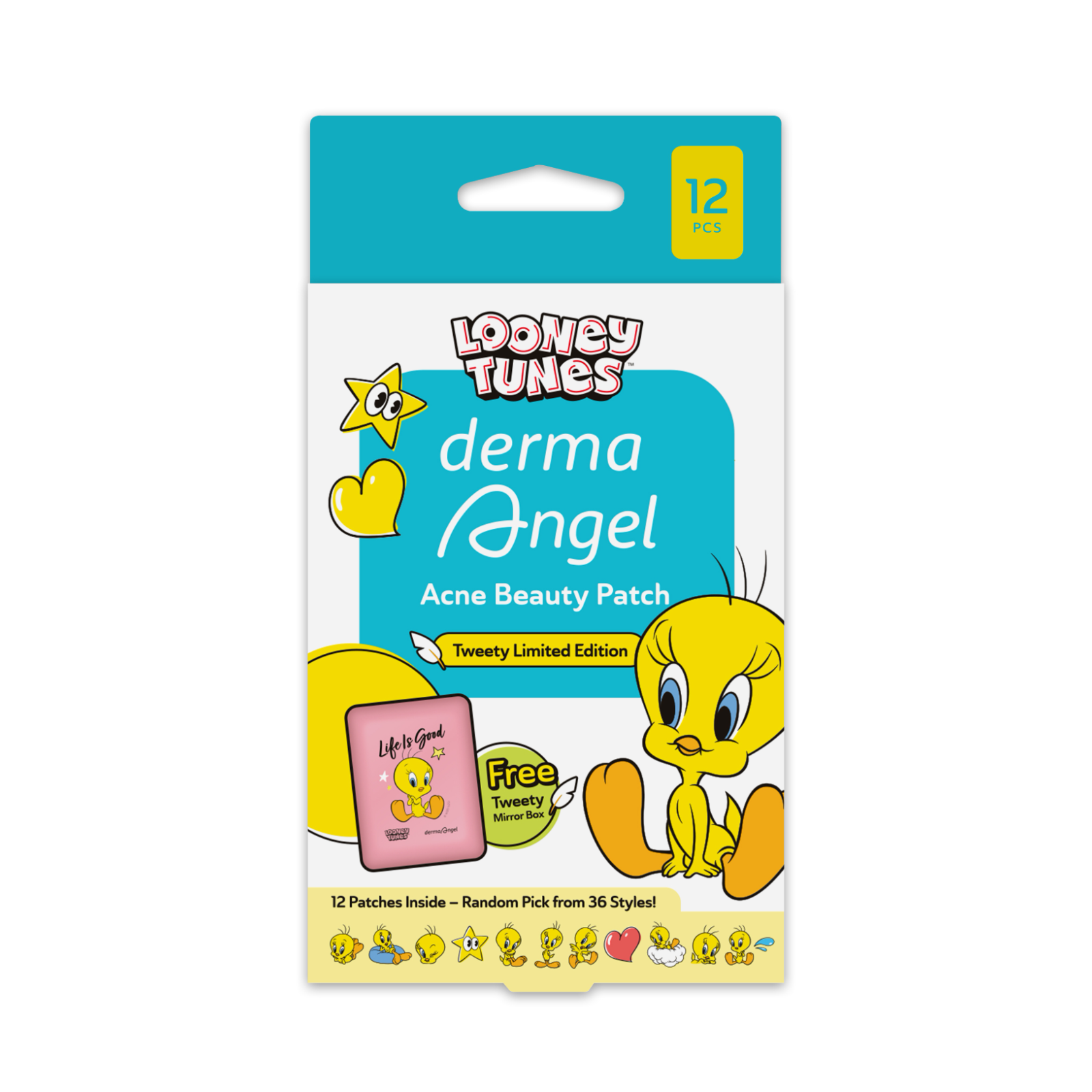 Jual Skin Care DermaAngel Acne Beauty Patch Tweety Limited Edition ...