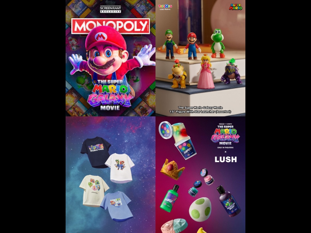 Body Care sampai Mainan, ini Kolaborasi Super Mario Galaxy Movie yang ...