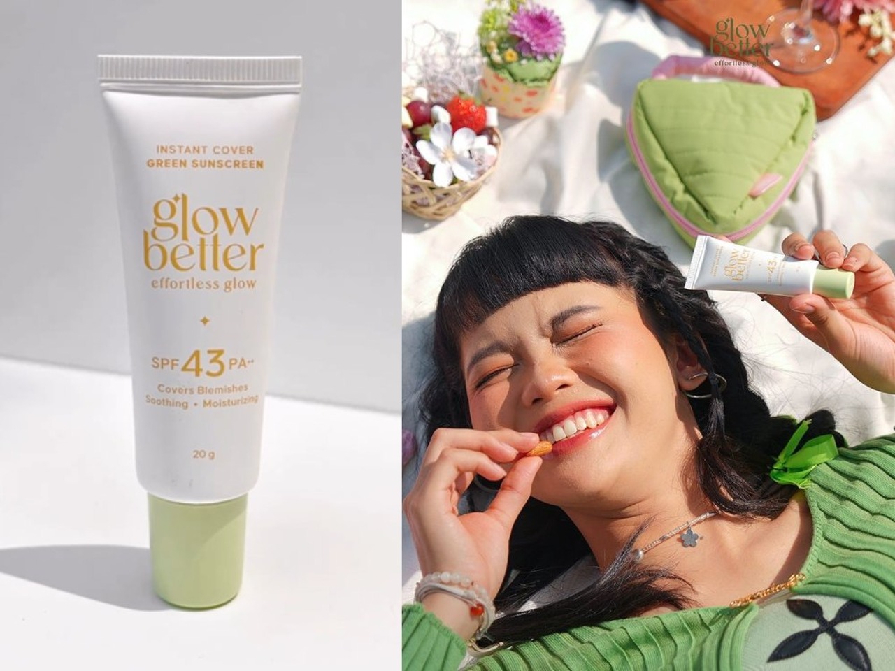 Glow Better Hadirkan Sunscreen ‘Hijau’ yang Cocok untuk Kulit Kemerahan! - Beauty Journal