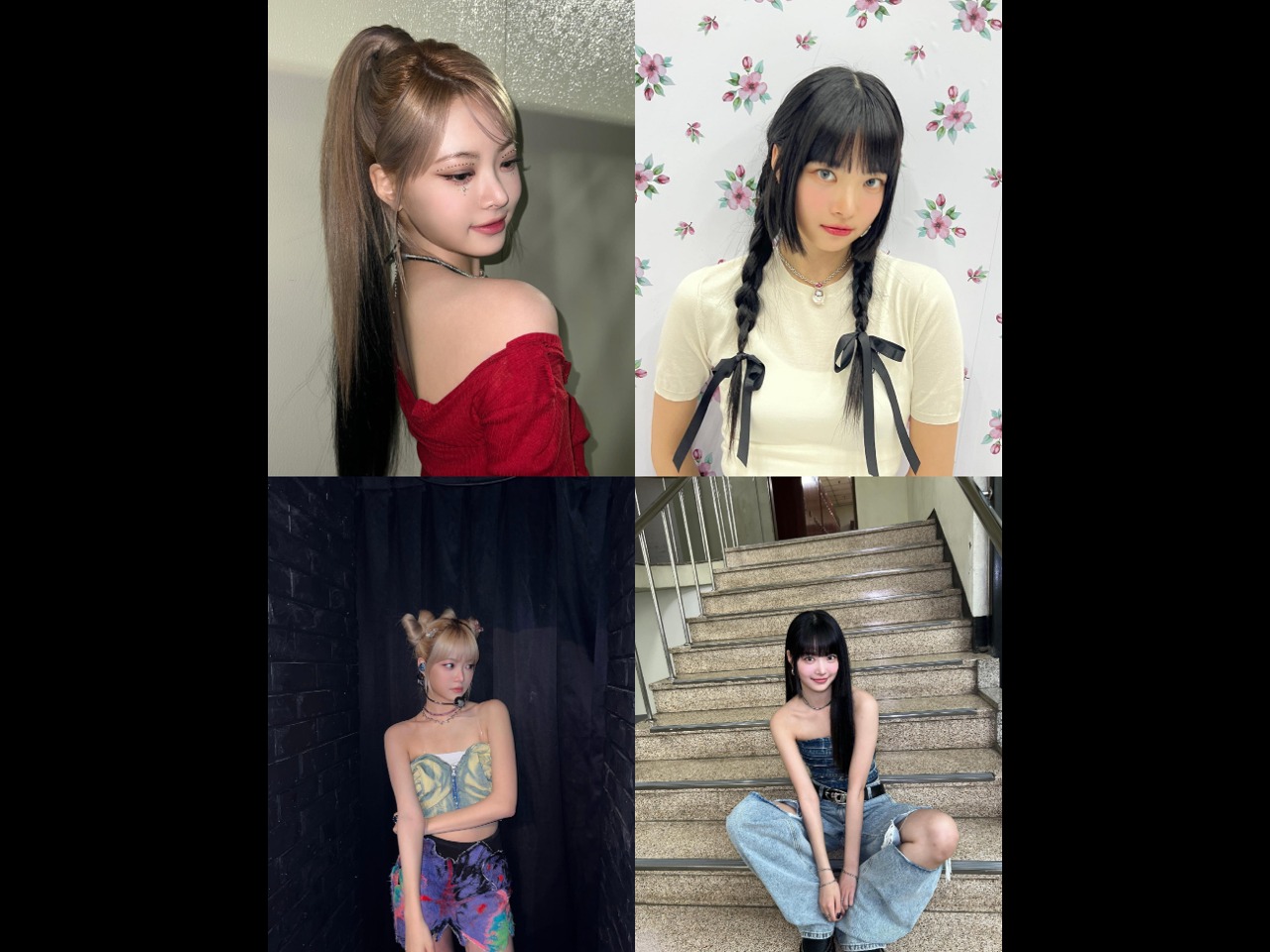 10 Inspirasi Makeup & Hair Style ala Eun-chae LE SSERAFIM yang Gemar ...