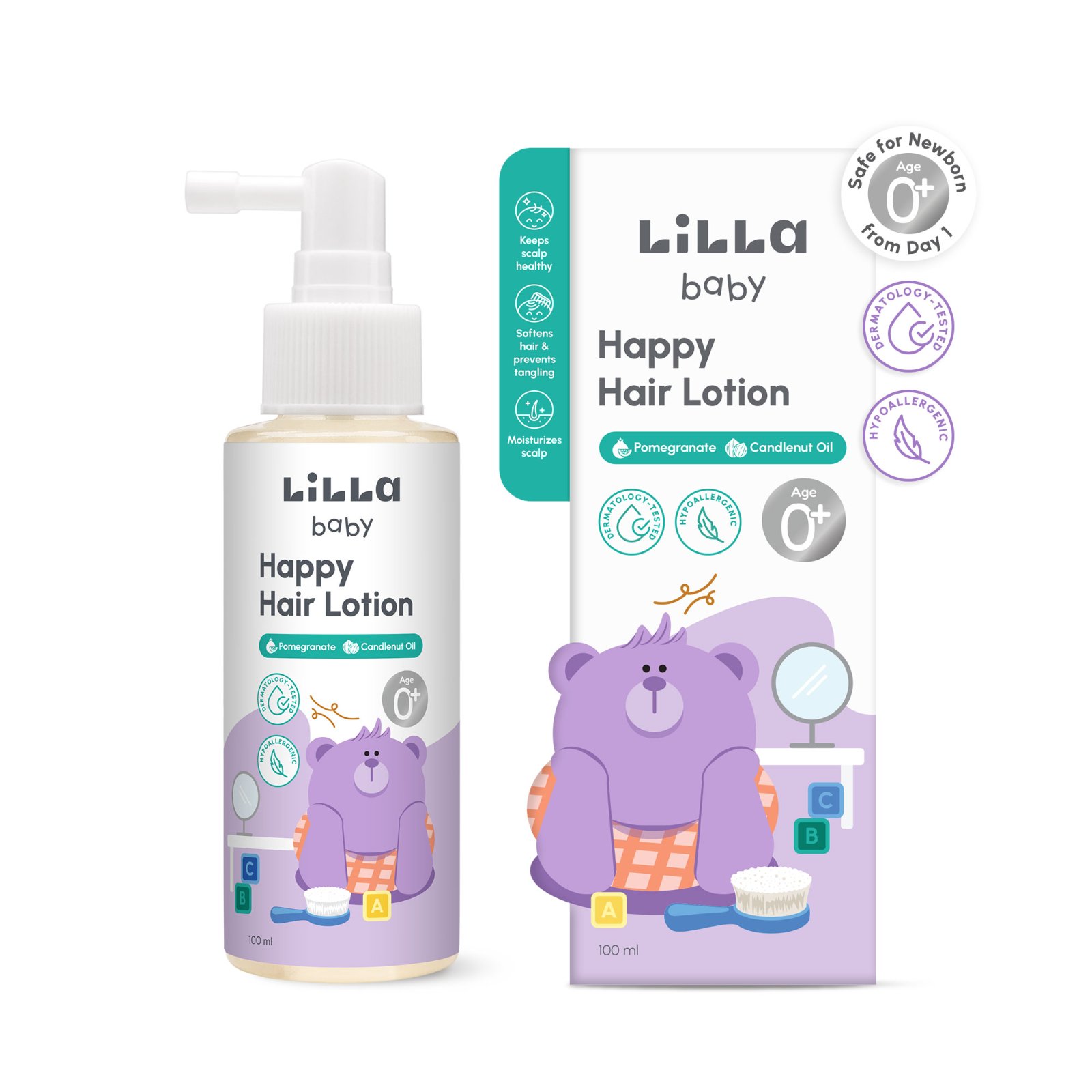 Lilla Baby Happy Hair Lotion - Review SOCO by Sociolla