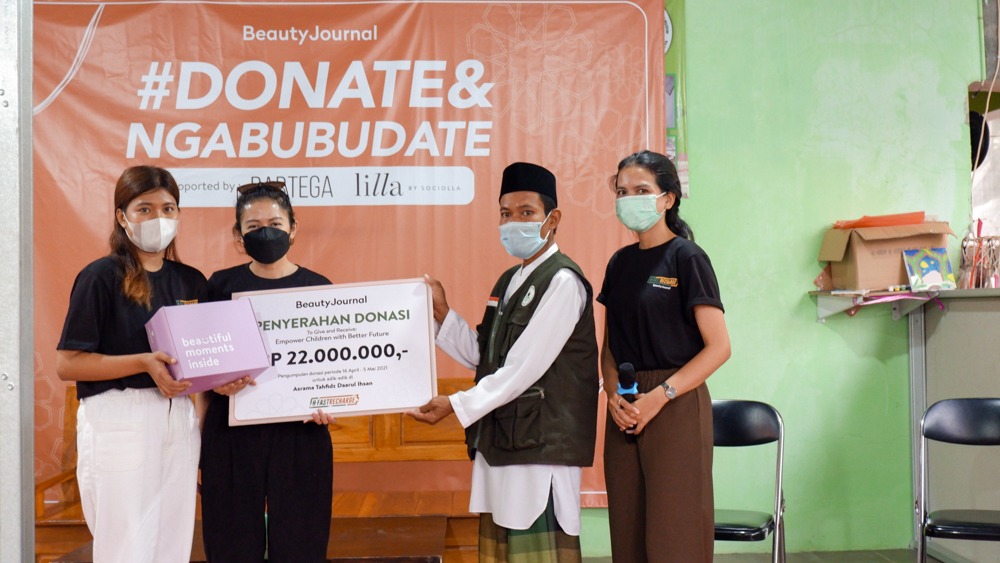 Keseruan dalam Berbagi Kebahagiaan bersama Adik-Adik Yatim di Acara 'Donate & Ngabubudate ...