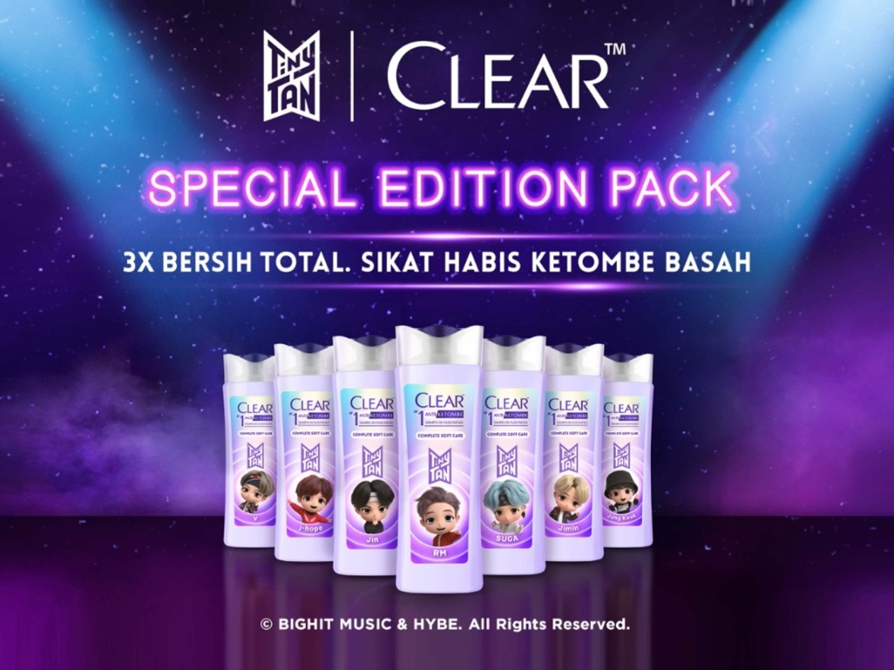 ARMY Wajib Tahu! CLEAR Berkolaborasi dengan TinyTAN Hadirkan Produk ...