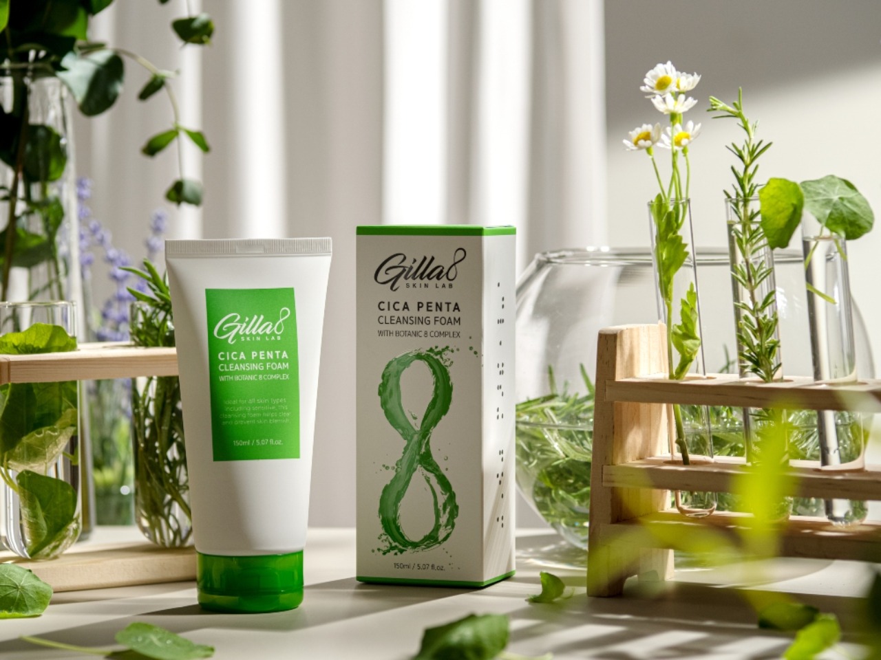 Gilla8 Skin Lab Green Beauty Series, Vegan Skin Care Asal Korea untuk ...