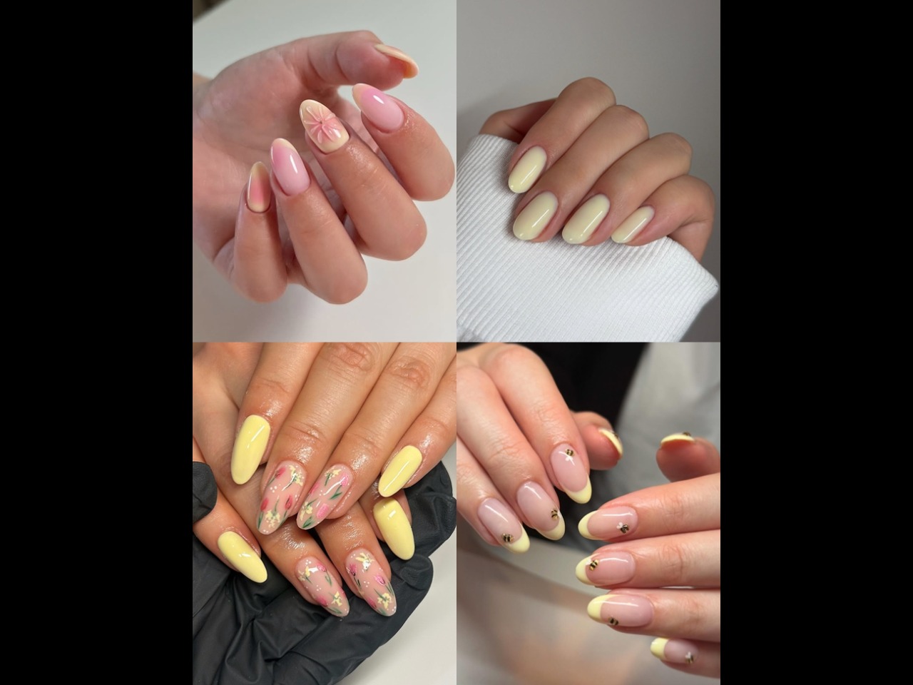 15 Inspirasi Butter Yellow Nails, Warna Pastel yang Kalem dan ...