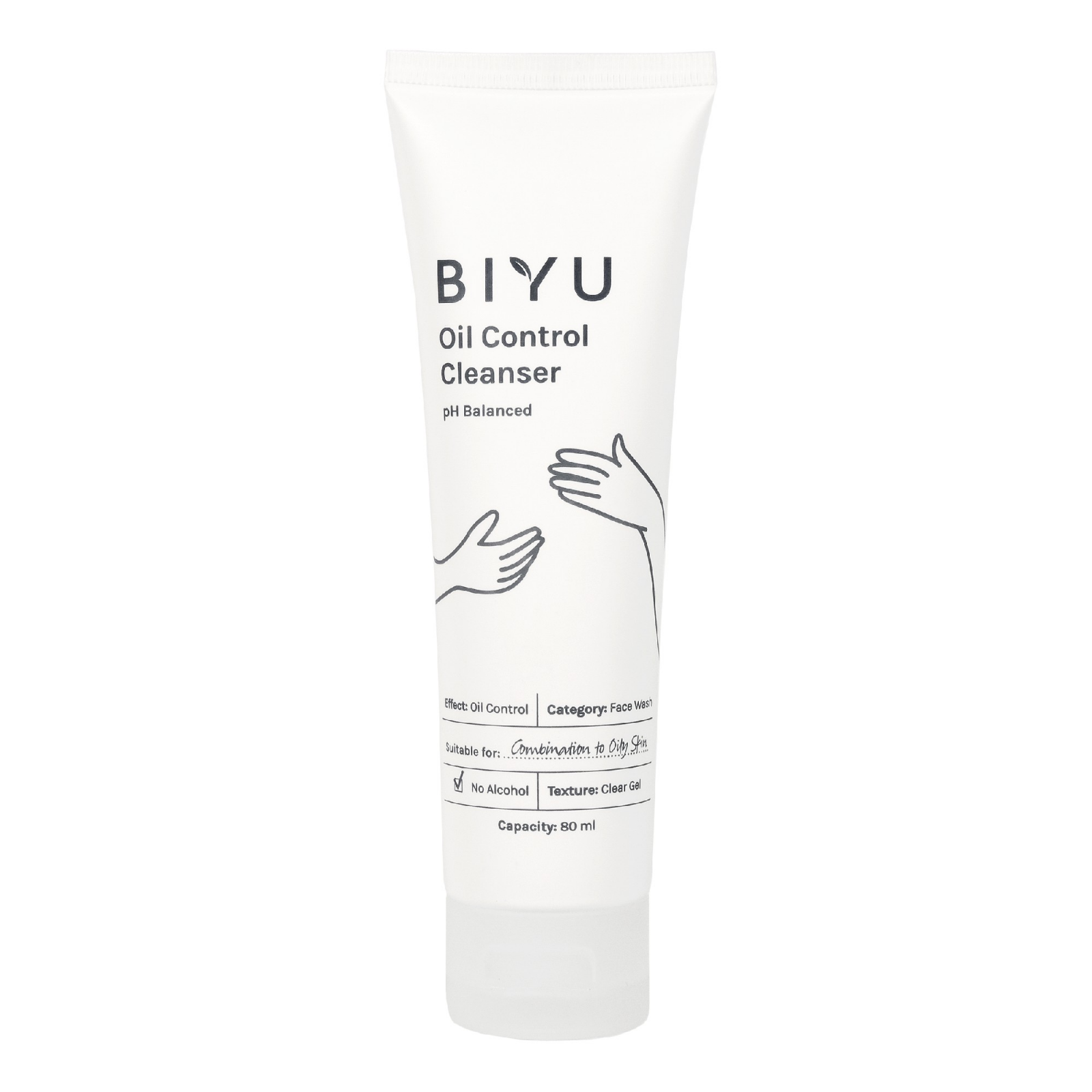 Jual Biyu Face Wash Oil Control Cleanser pH Balanced | Sociolla