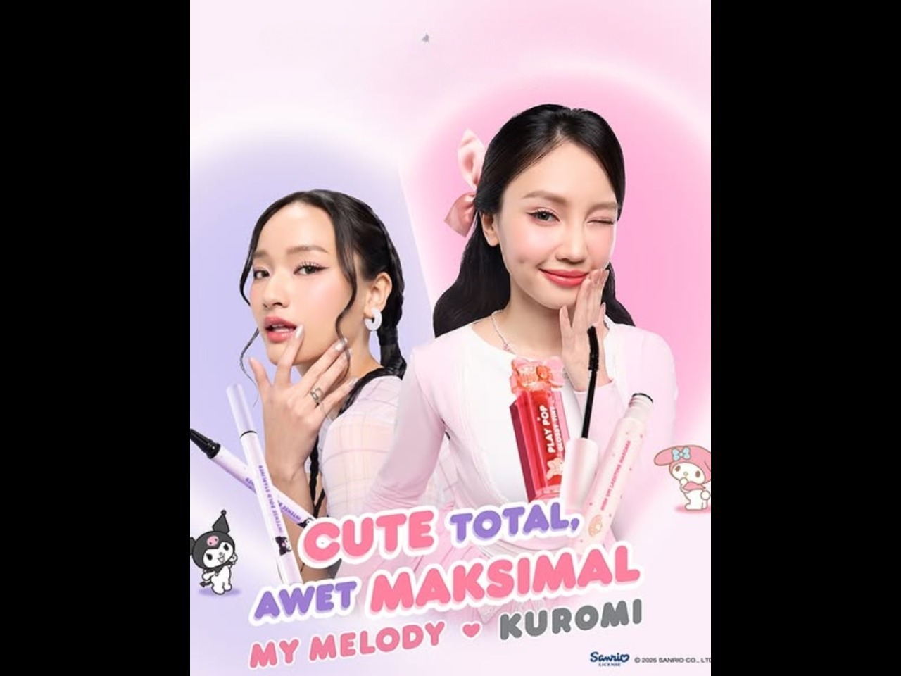 Cuteness Overload! Azarine Kuromi & My Melody Series Hadirkan Kemasan ...