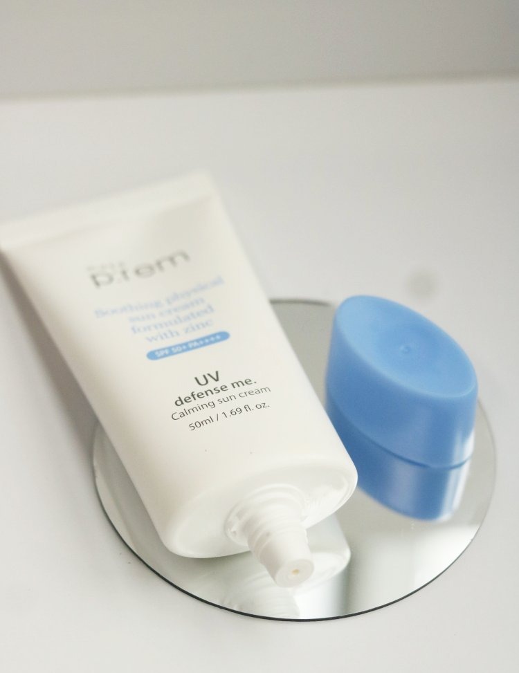 Review: Make P:rem UV Defense Me. Calming Sun Cream, Physical Sunscreen ...