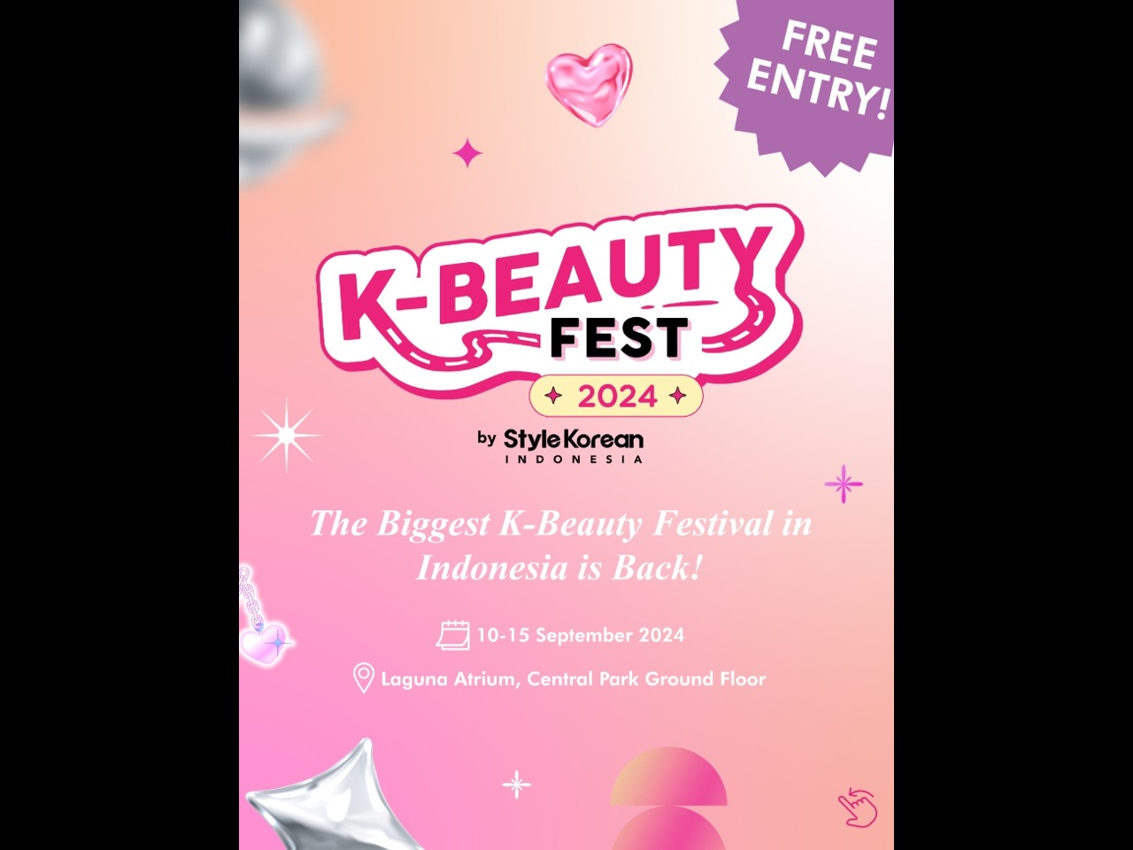 K-Beauty Fest 2024 Hadir Menyapa Korean Beauty Enthusiast di Central ...