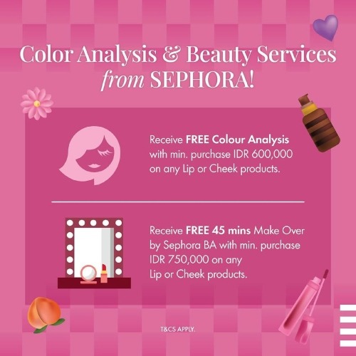Sephora Hadirkan Fitur Color on Color dengan Berbagai Penawaran Menarik ...