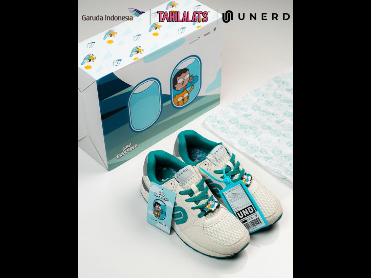 UNERD Rilis Koleksi Sepatu Bareng Tahilalats dan Garuda Indonesia ...