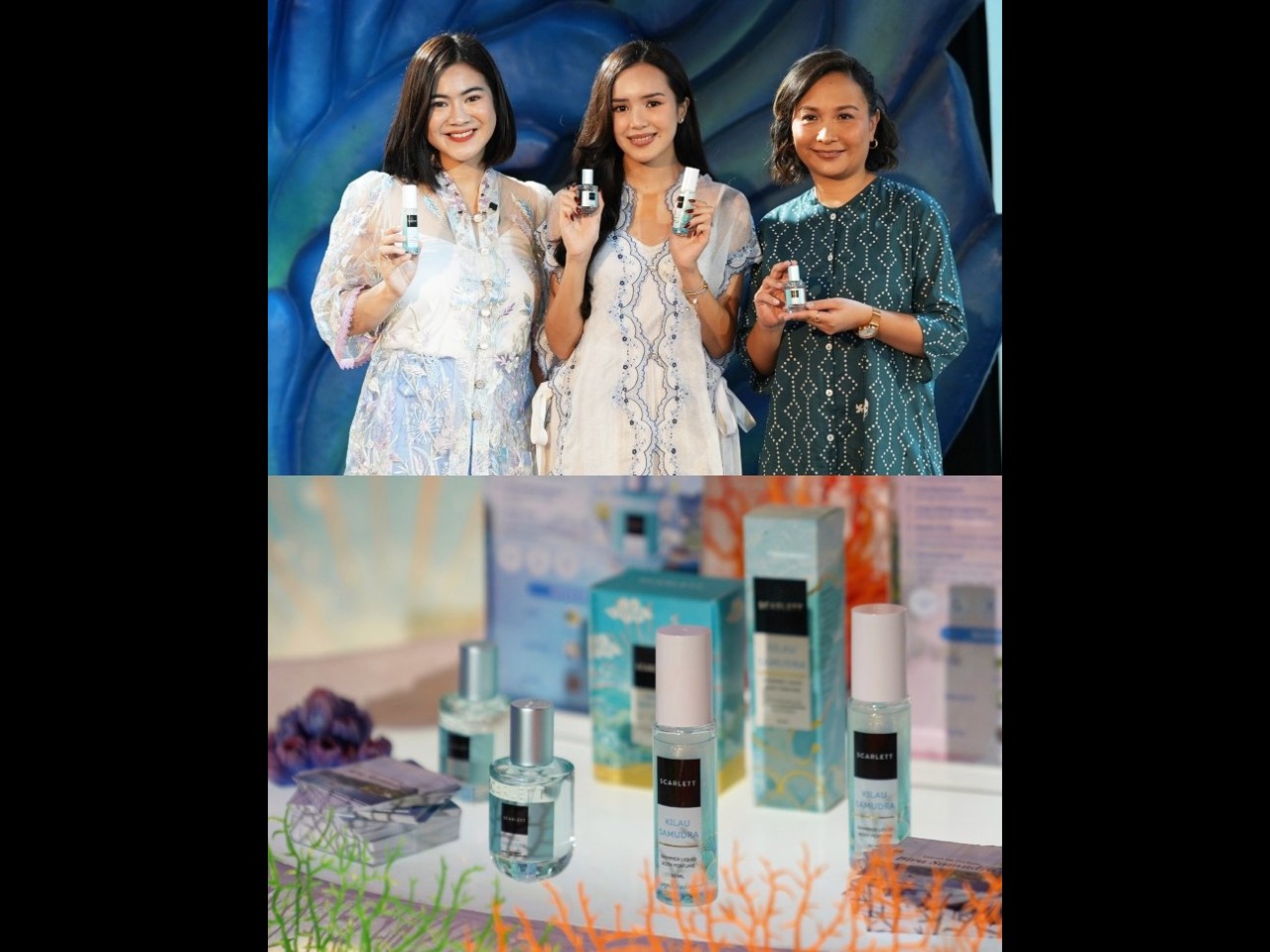 Scarlett Perkenalkan Parfum Biru & Kilau Samudra yang Terinspirasi ...