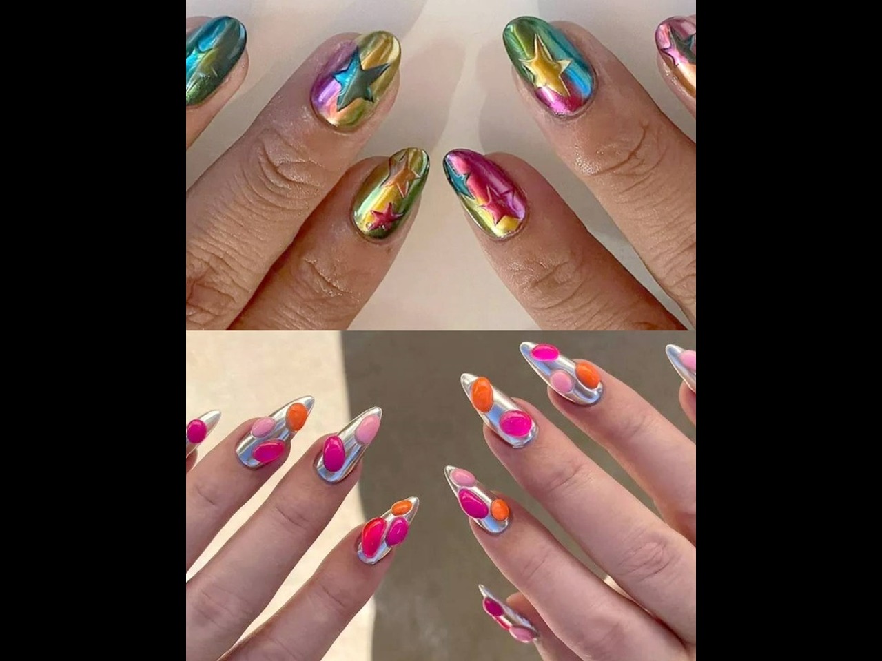 12 Inspirasi Chromatic Nails, Mulai Dari Tampilan yang Girly hingga ...