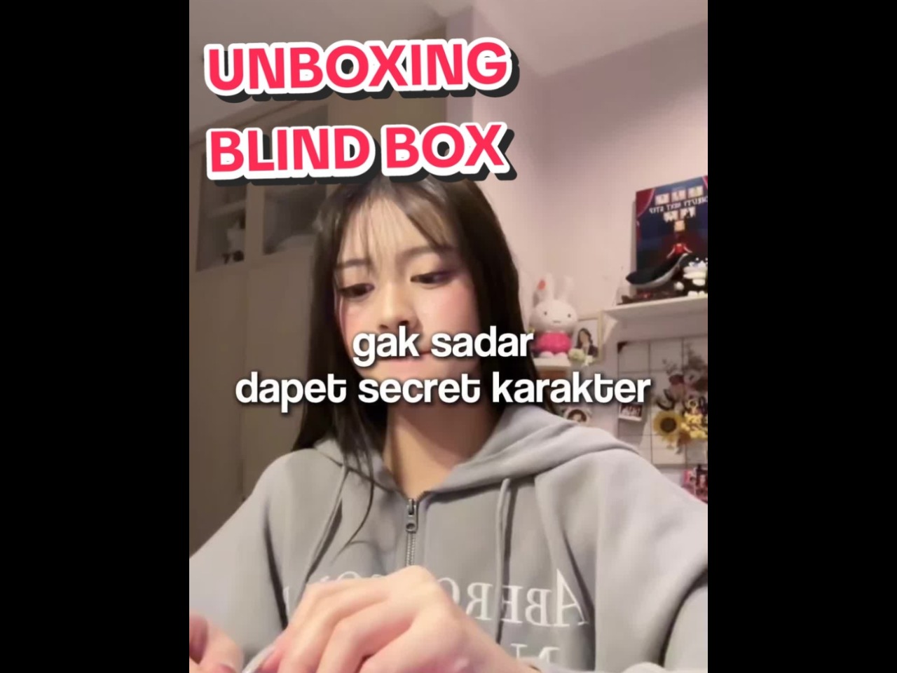 Momen Lucu Warga TikTok Dapat Secret Character Saat Unboxing Blind Box ...