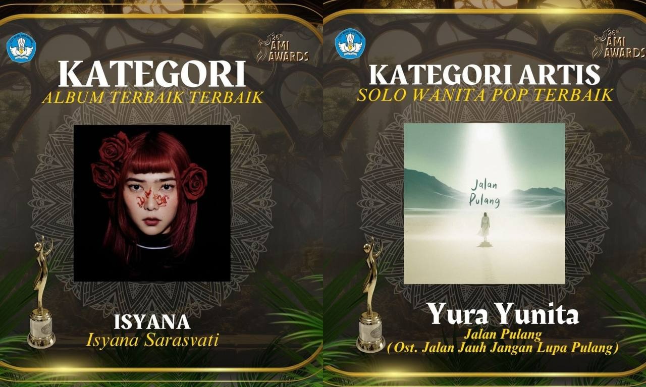 Ada Isyana Sarasvati hingga Lesti Kejora, Berikut Daftar Pemenang AMI Awards 2023 - Beauty Journal