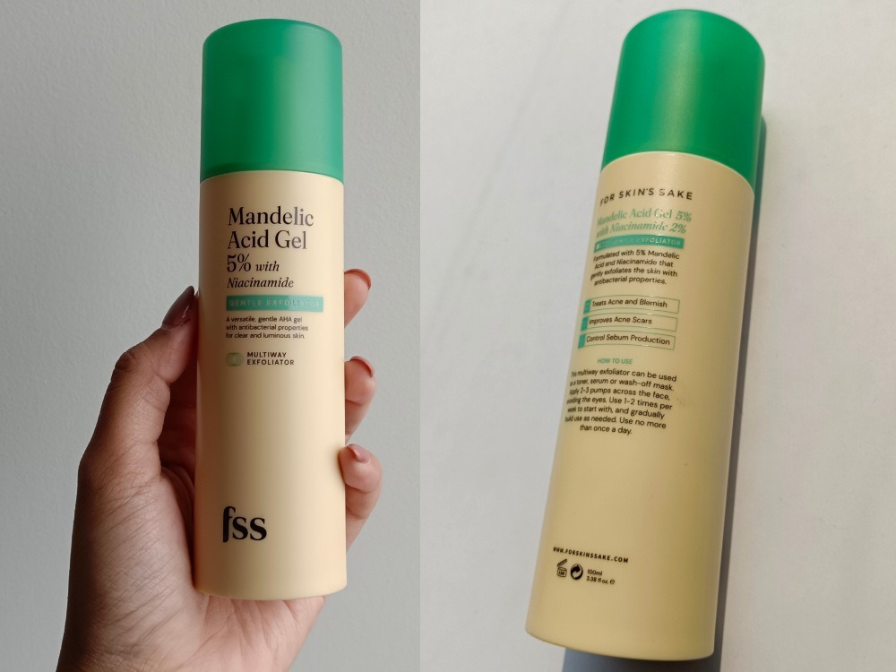 Review: For Skin’s Sake Mandelic Acid Gel 5% with Niacinamide ...