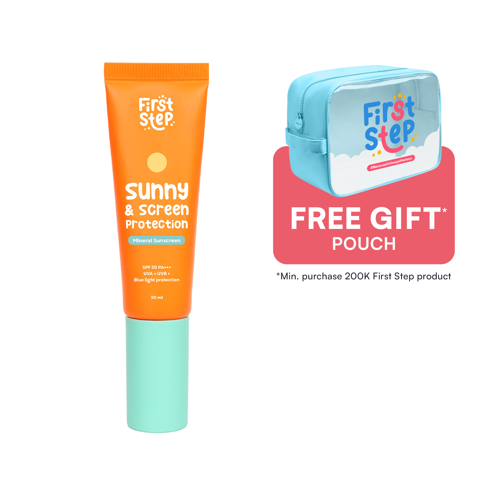 First Step Sunny & Screen Protection - Review SOCO by Sociolla