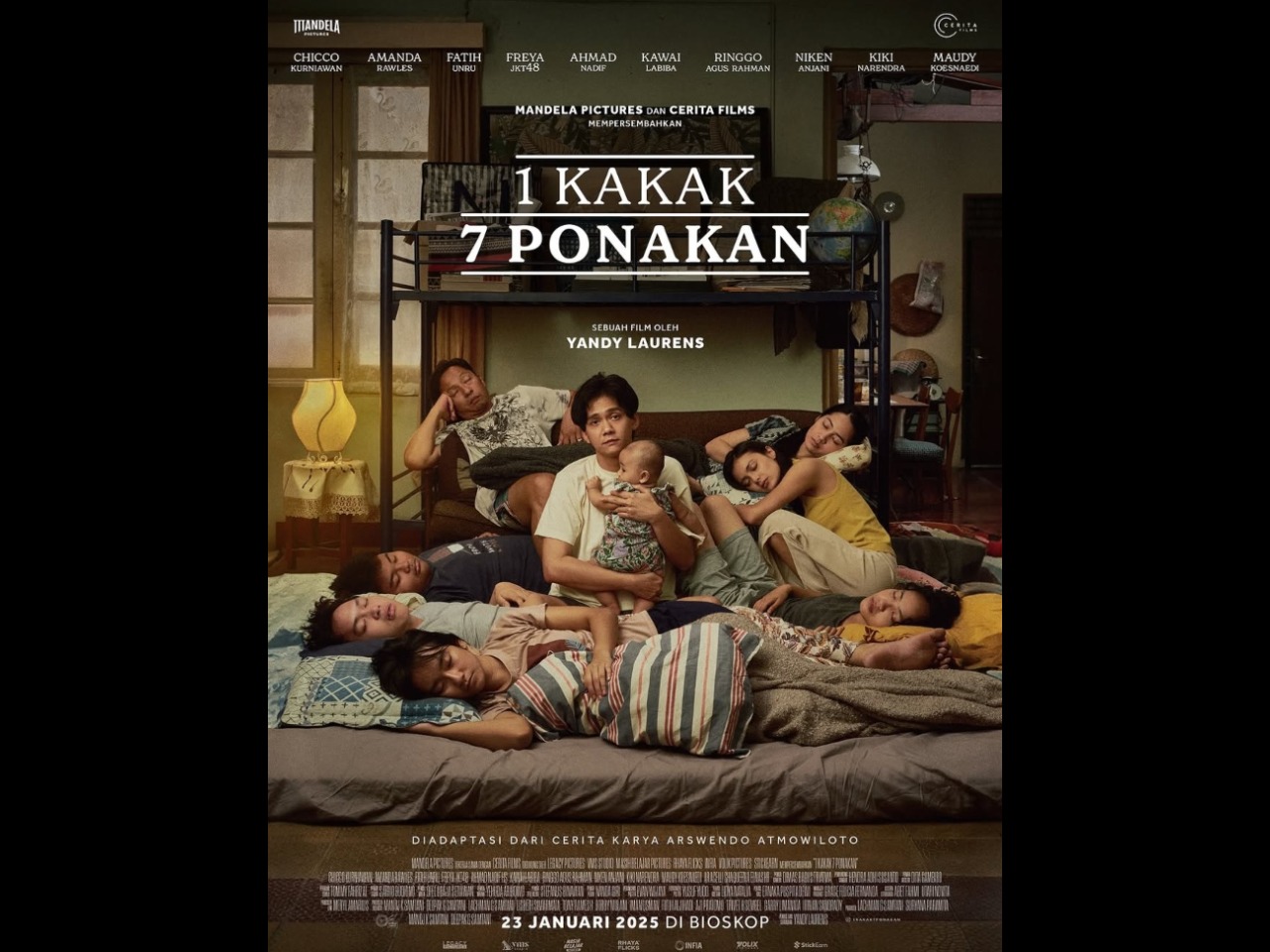 Film 1 Kakak 7 Ponakan Suguhkan Kisah Keluarga yang Hangat & Autentik, Intip Teaser-nya ...