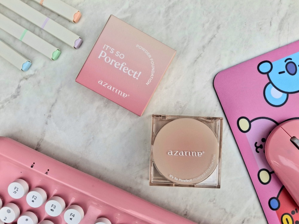 Review: Azarine It's So Porefect Powder Foundation, Apakah Produk Baru ...
