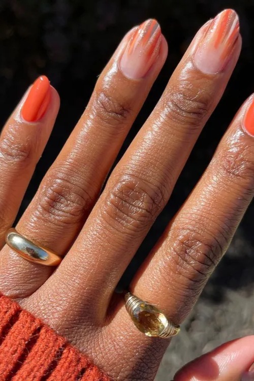 10 Inspirasi Pumpkin Spice Nails, Bikin Tampilan Kuku Makin Colorful ...