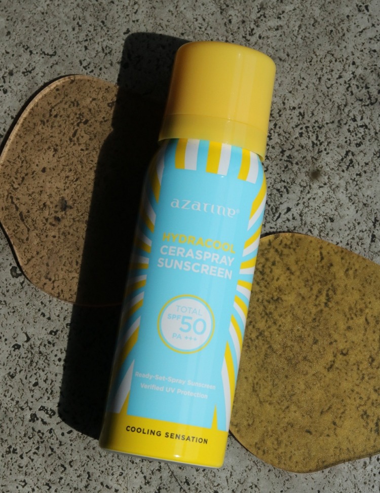 Review: Azarine Hydracool Ceraspray Sunscreen, Praktis Buat Reapply Tanpa Kesan Lengket dan ...