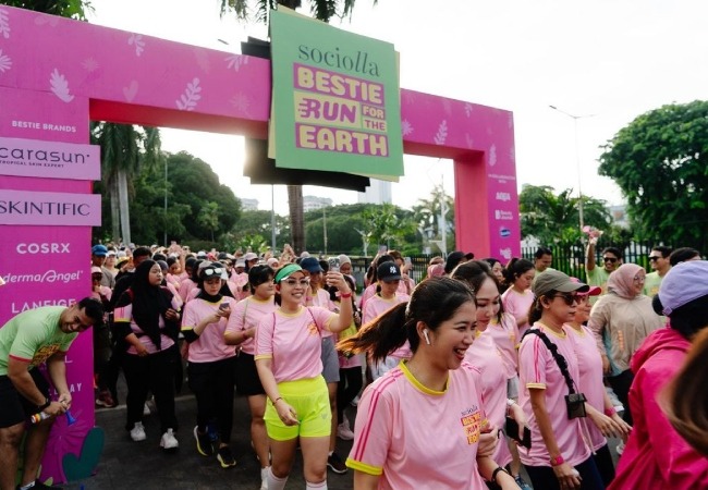Yuk, Intip Keseruan Sociolla Bestie Run for the Earth yang Beri ...