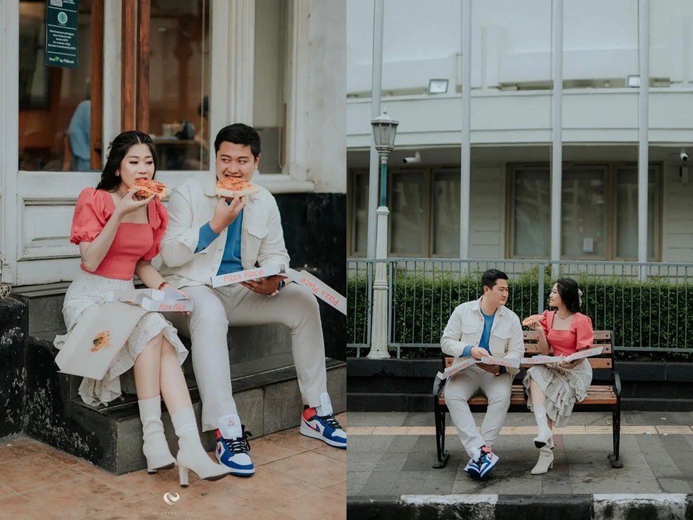 Inspirasi 10 Konsep Foto Prewedding on The Street yang Kini Sedang ...