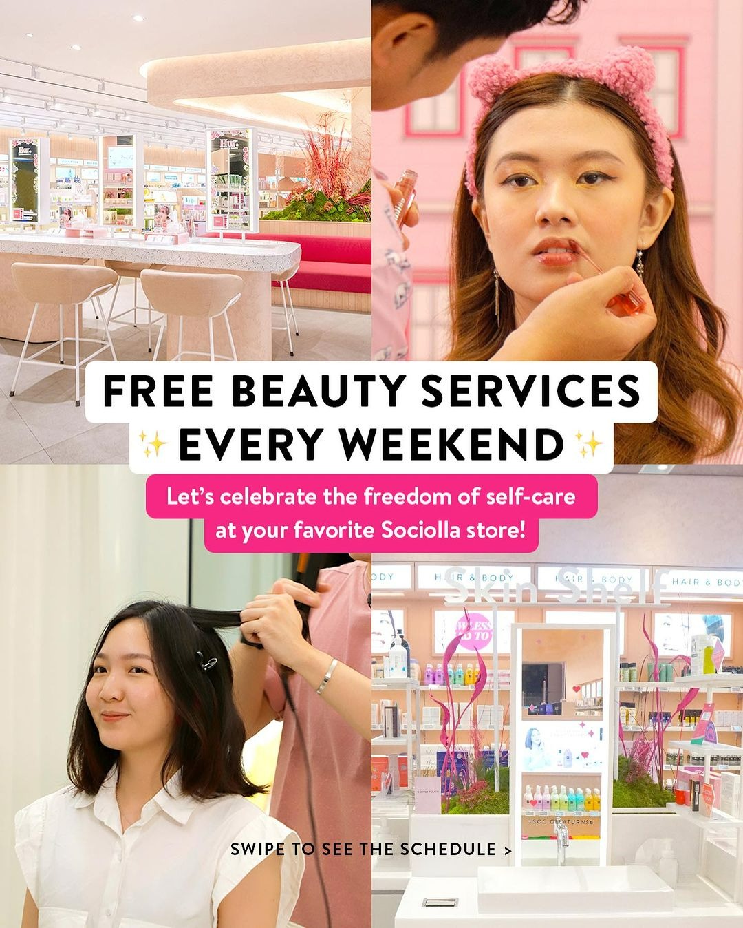 Mau menikmati Free Beauty Services di Sociolla Store? Simak Detail Infonya di Sini! - Beauty Journal