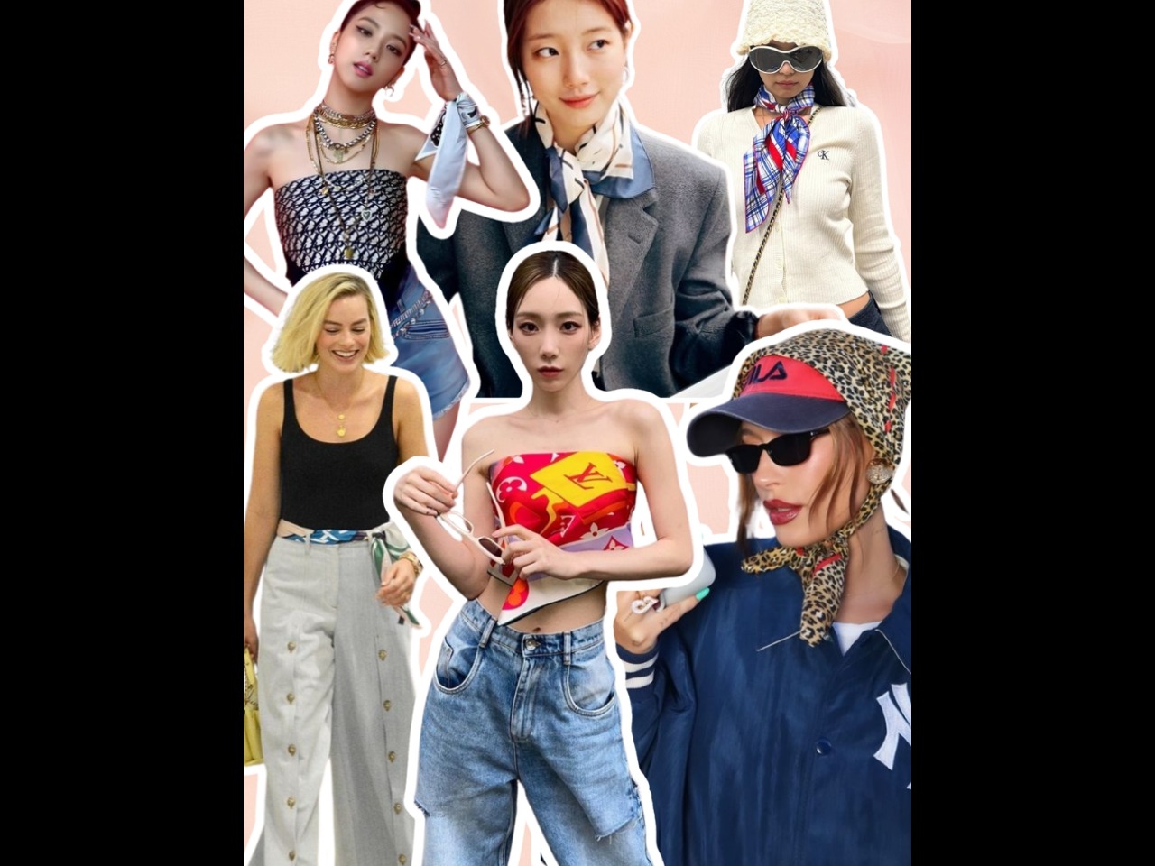 8 Ide Syling Outfit dengan Silk Scarf dari Seleb, Jadi Bandana hingga ...