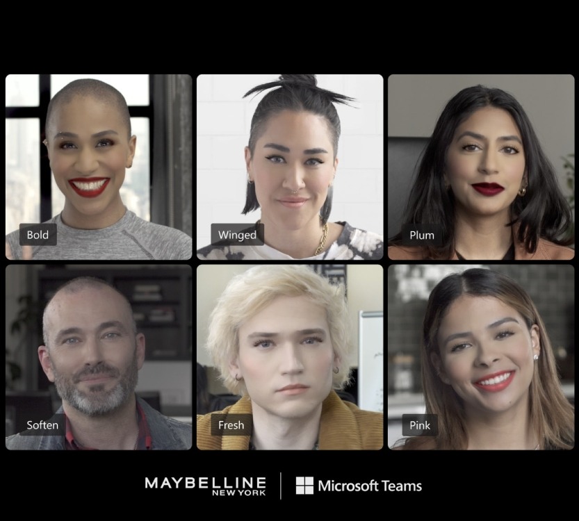 Terobosan Baru, Maybelline Hadirkan Makeup Virtual di Microsoft Teams ...