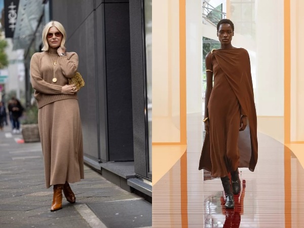 7 Inspirasi Mix & Match Outfit Warna Mocha Mousse yang Jadi Pantone Color 2025 - Beauty Journal
