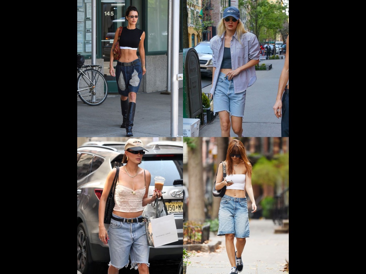 Bella Hadid hingga Hailey Bieber, Begini Tampilan Para Seleb dengan ...