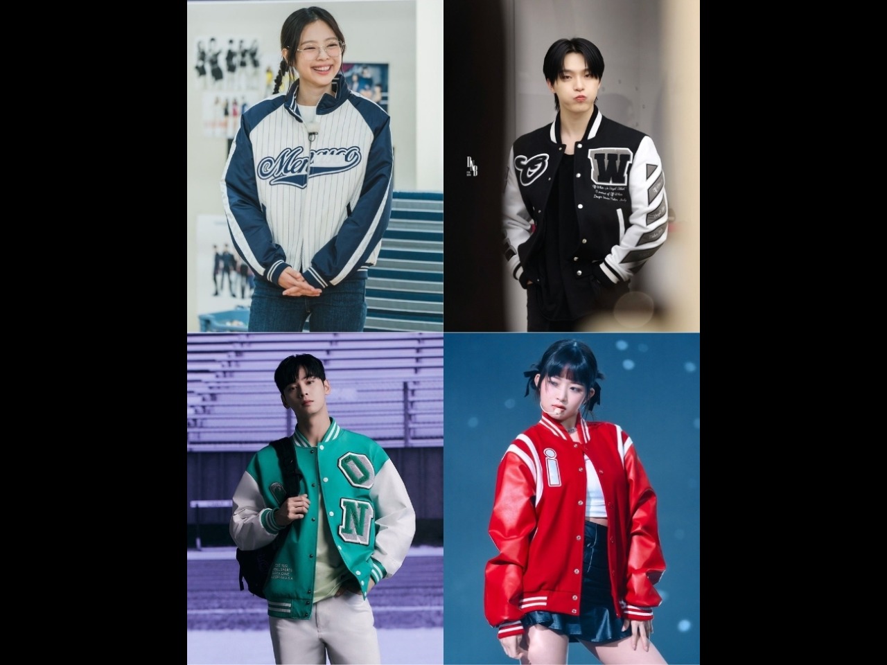 25 K-pop Idol yang Tampil Stylish Pakai Varsity Jacket - Beauty Journal