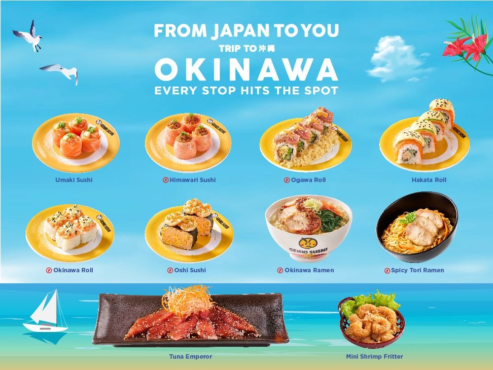 Genki Sushi Perkenalkan 10 Menu Baru dari Campaign 'Trip to Okinawa ...