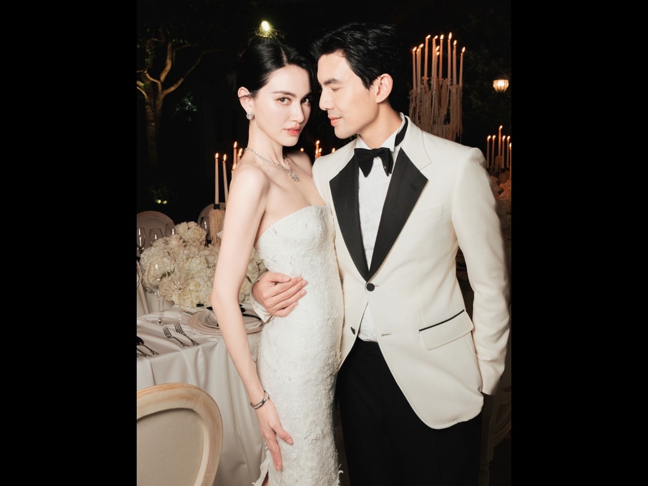 Resmi Menikah, Begini Detail Penampilan Davika Hoorne dan Ter Chantavit ...