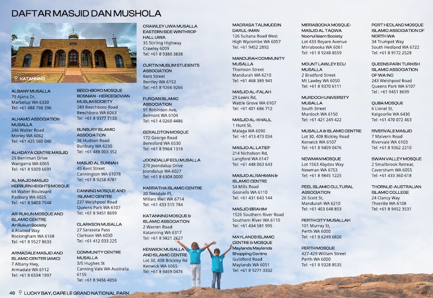 Mudahkan Muslim Berwisata, Tourism Western Australia Luncurkan Buku ...