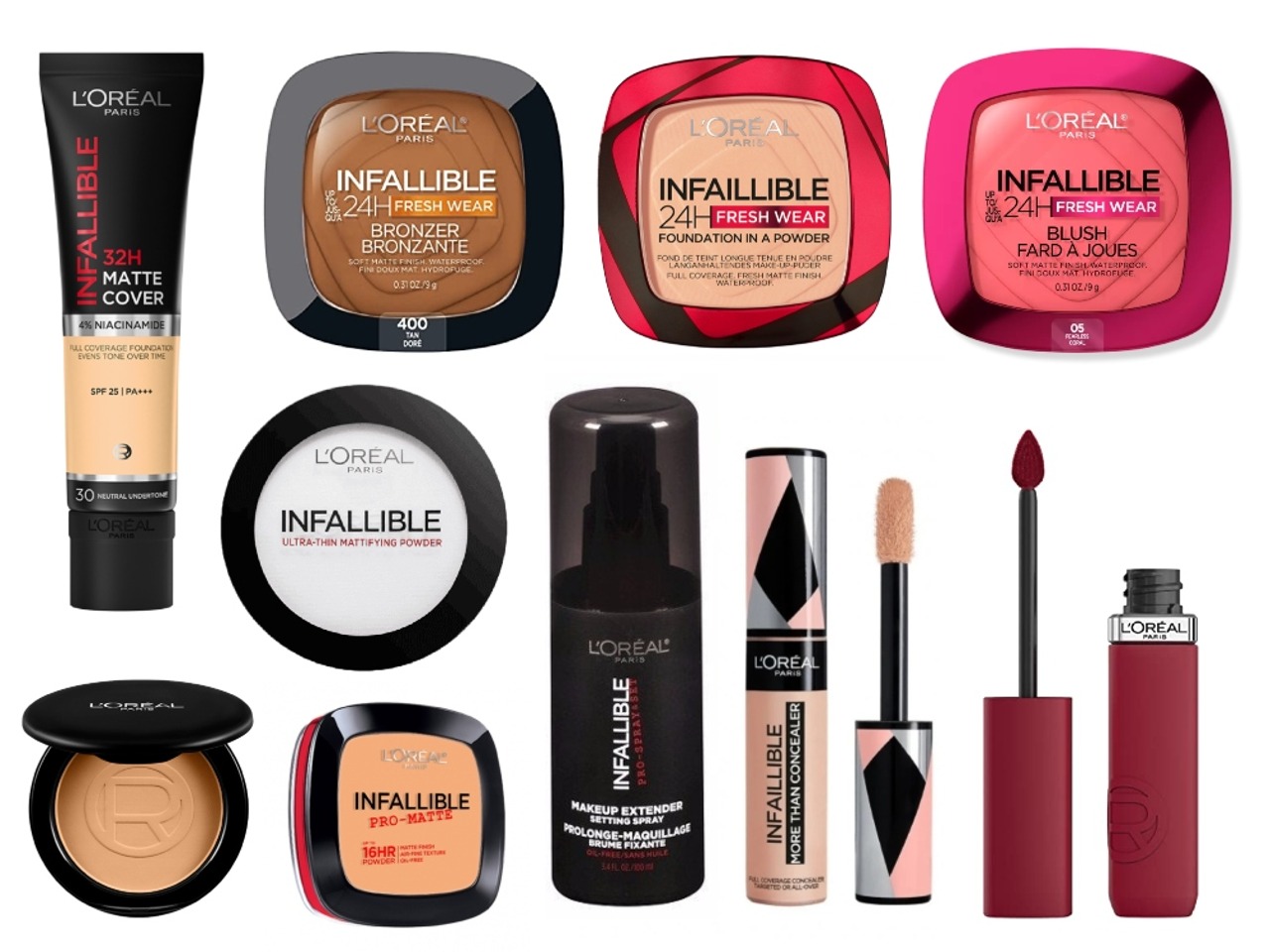 Foundation hingga Lipstick, Ini 10 Produk L'Oréal Paris Infallible yang ...