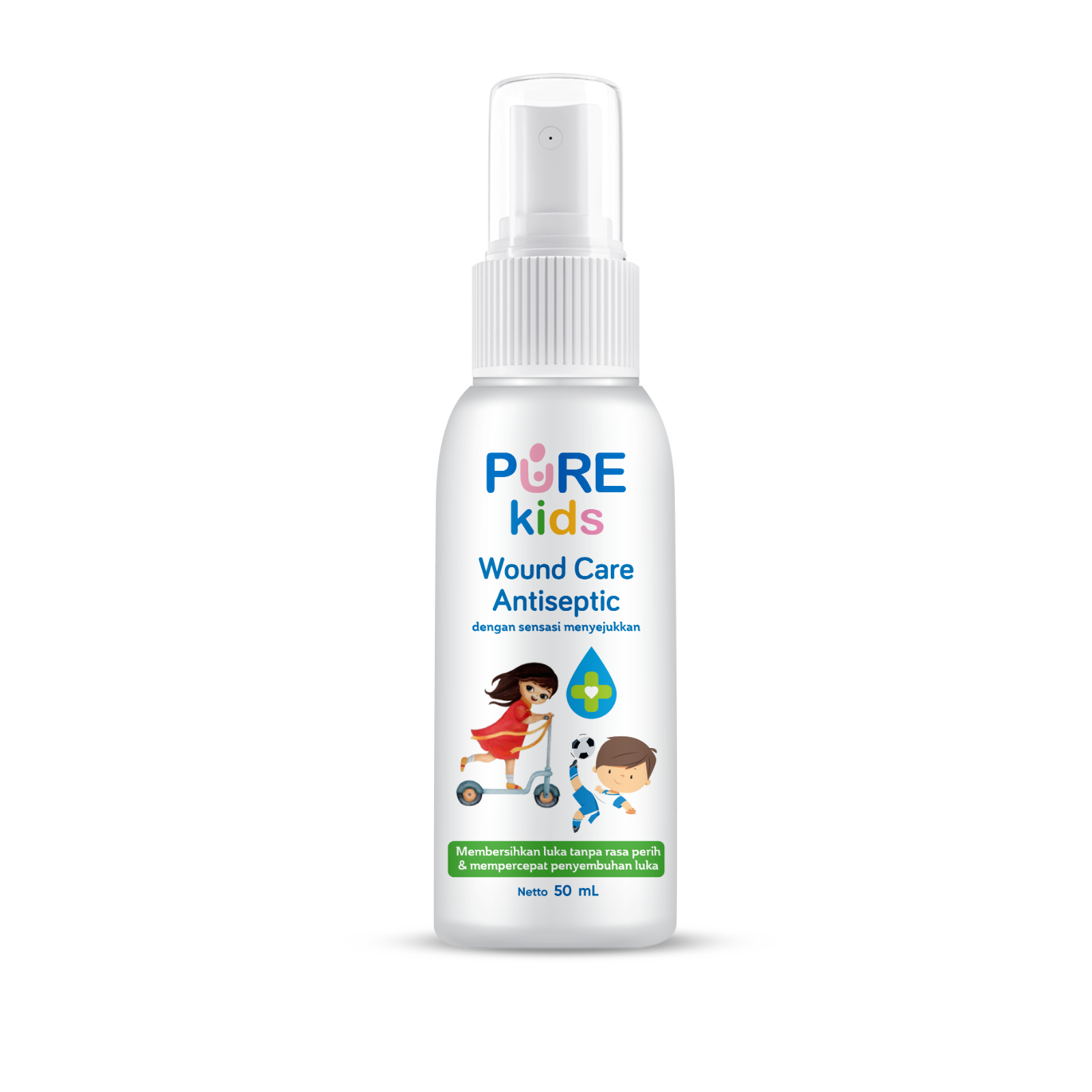 PURE Purekids Wound Care Antiseptic - Review SOCO by Sociolla