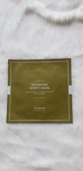 I'm From Mugwort Sheet Mask - Review SOCO by Sociolla