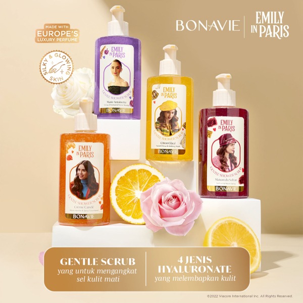 Kolaborasi dengan ‘Emily in Paris’, Bonavie Hadirkan Sabun Mandi dengan ...