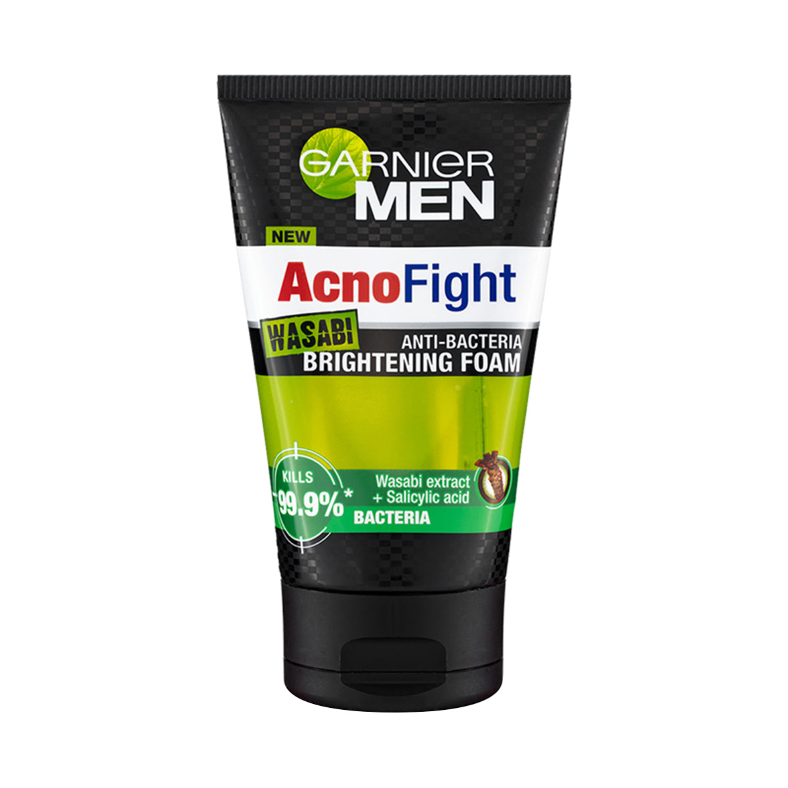 Jual Garnier Face Wash Men Acno Fight Wasabi Brightening Foam | Sociolla