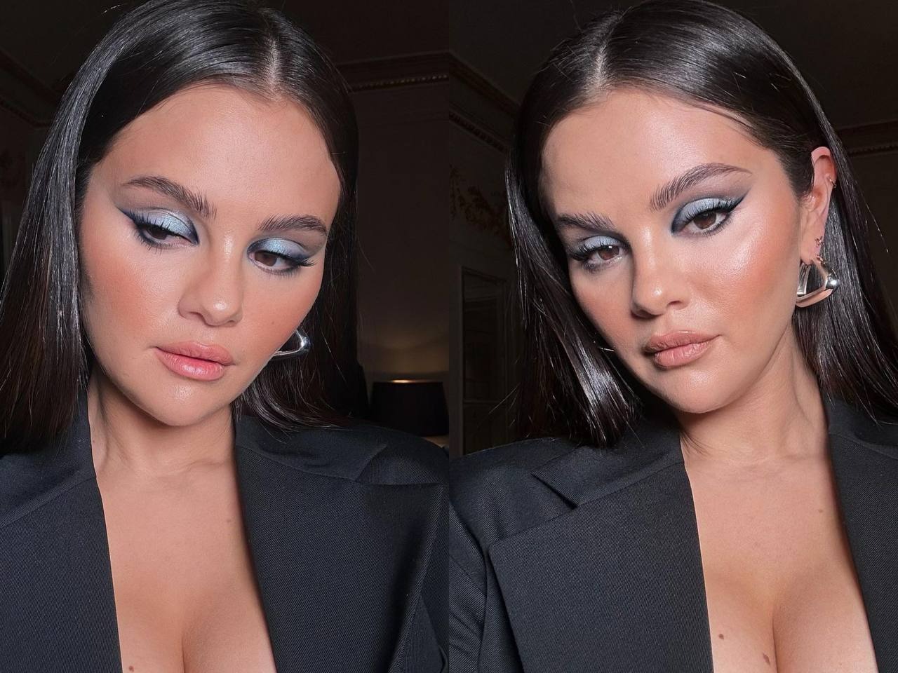 Tampilan Floating Eyeliner Selena Gomez yang Curi Perhatian di Paris ...