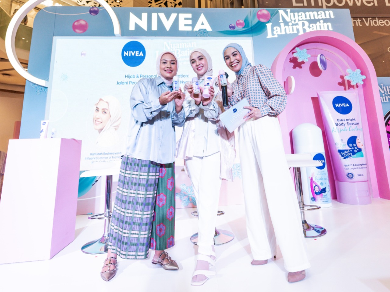 Tambah Produk Baru, NIVEA Hijab Gelar Instalasi Seni yang Terinspirasi ...