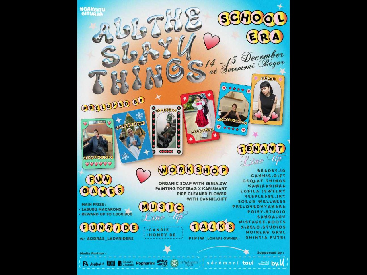 Event Seru Buat Belanja Sampai Ikut Workshop di All The Slay Things Vol ...